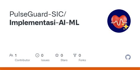 GitHub PulseGuard SIC Implementasi AI ML