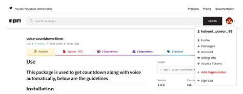 Create And Publish Npm Package For Free By Kalyani Medium