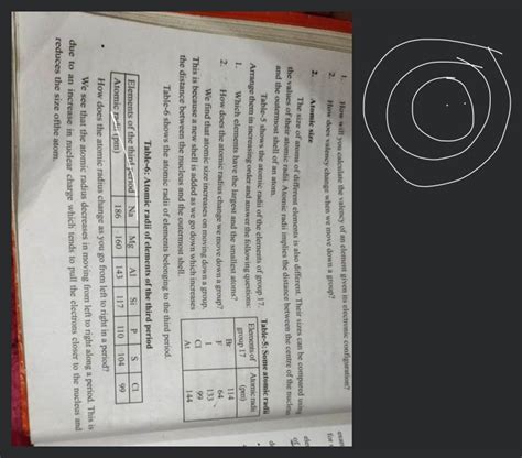 1 How Will You Calculate The Valency Of An Element Given Its Electronic