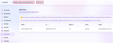 what about one db postgresql do i need two volumes questions