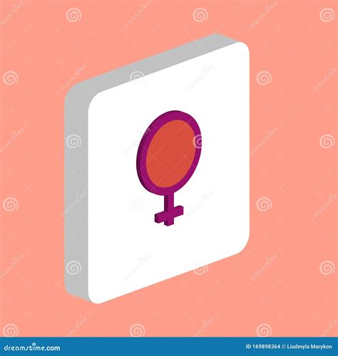 Woman Puter Symbol Stock Illustration Illustration Of Gender 169898364