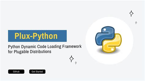 Plux Python Dynamic Code Loading Framework For Plugable Distributions