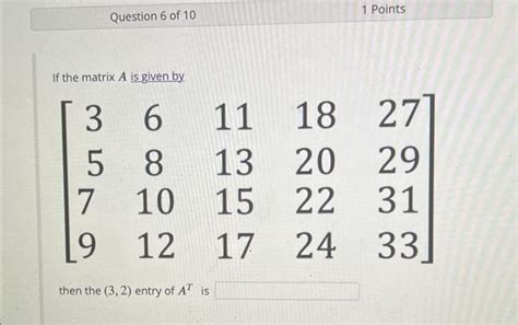 Solved Matrix A Is Matrix B Is Matrix CT Chegg Com