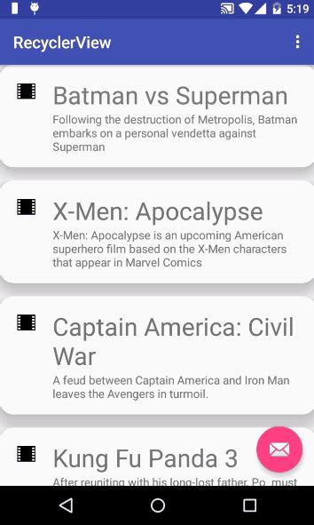 Mastering Complex Lists With The Android Recyclerview Sitepoint