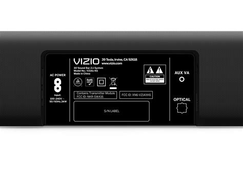What Is Tshd On Vizio Sound Bar Audiolover