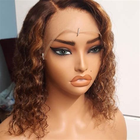 Virgin Brazilian Pixie Cut Human Hair Short Wigs Etsy