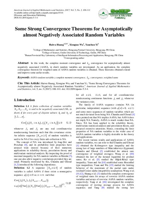 Pdf Some Strong Convergence Theorems For Asymptotically Almost
