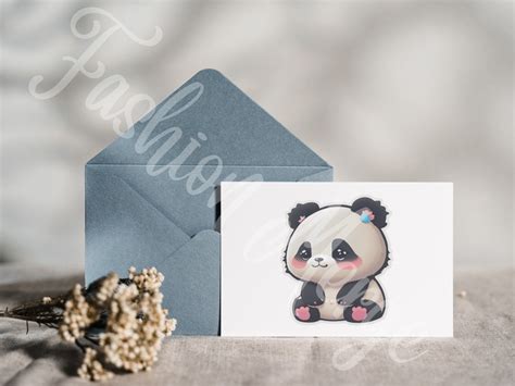 Cute Chibi Panda Cliparts Stickers Transparent Etsy