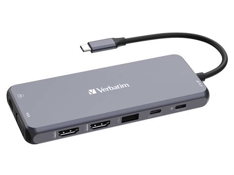 Verbatim Usb C Pro Multiport Hub Cmh 14
