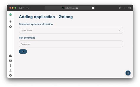 How To Deploy A Go Application On Justrunmyapp