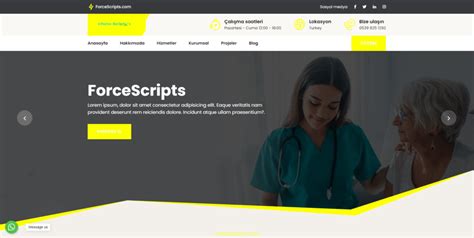 Kurumsal V1 Script Codeigniter Forcescripts Uygun Fiyatlı Site Scripti