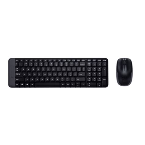 Logitech Mk220 Black Wireless Keyboard And Mouse Combo