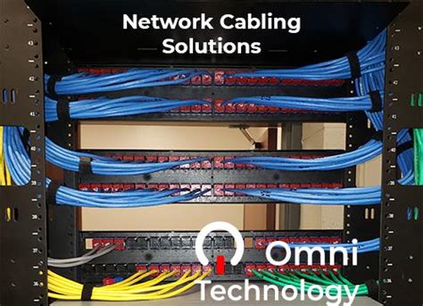 Another Network Cabling Project Completed Project Consisted Of Cat 6… Omni Technology