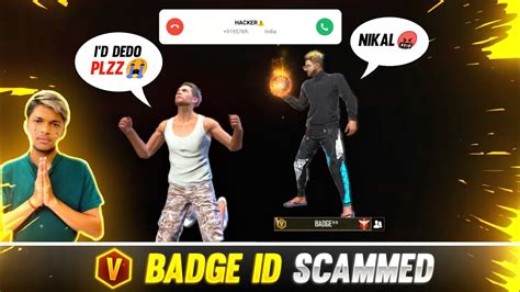 V Badge Id Hack Plz Help Me😭 Youtube