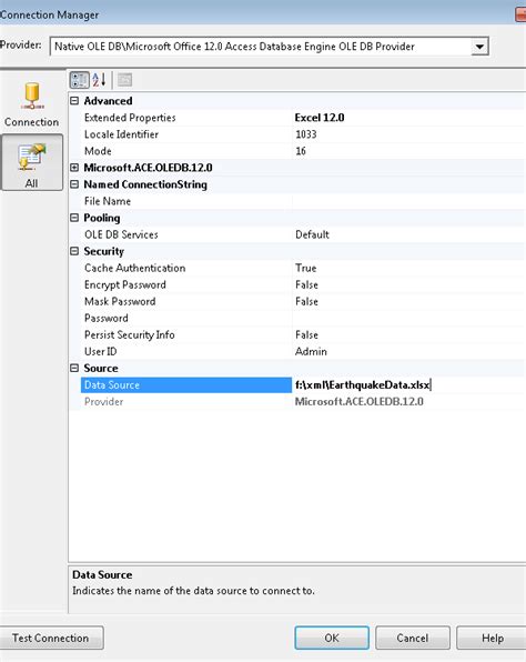 Import Excel Data With SSIS