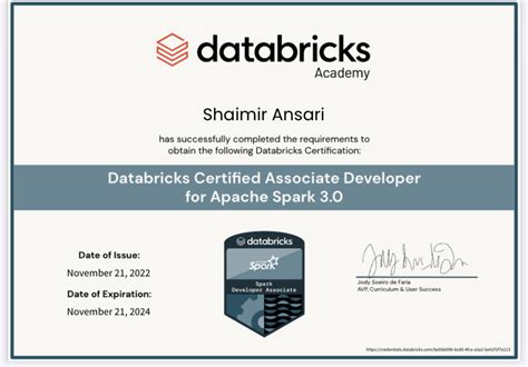 Shaimir Ansari On Linkedin Databricks Spark