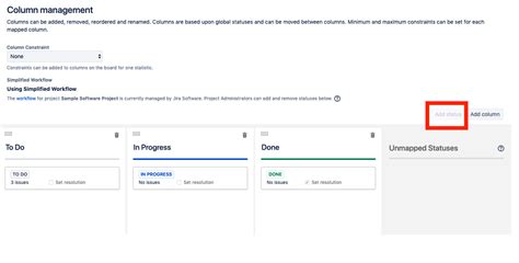 Solved How Can I Add Edit Columns On Scrum Board When Sim