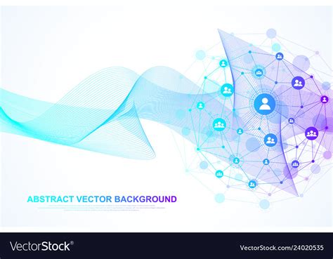 Internet Connection Background Abstract Sense Vector Image