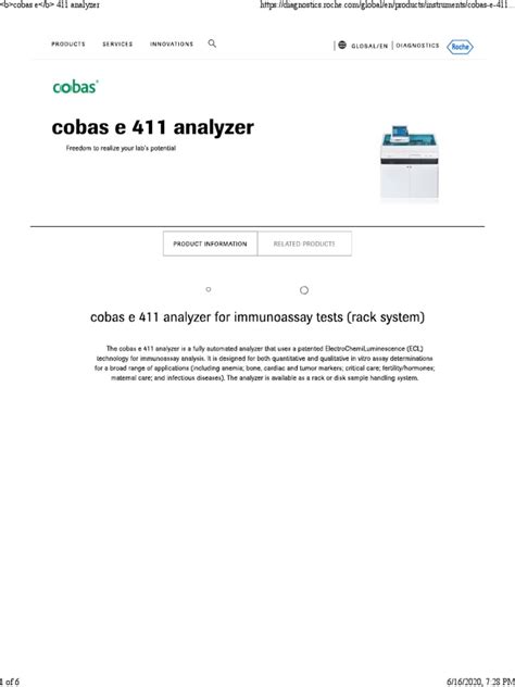 Cobas E411 Pdf