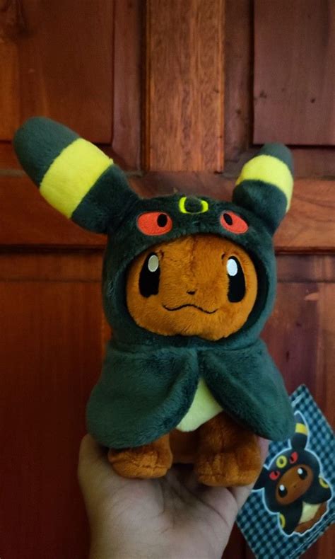 Eevee Umbreon Poncho Plush Hobbies And Toys Toys And Games On Carousell