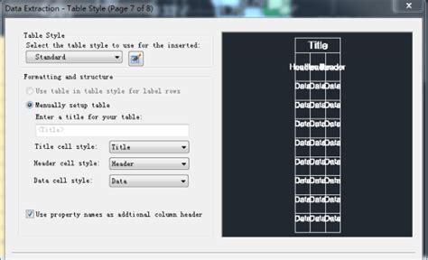 Commonly Used Command Dataextraction Gstarcad