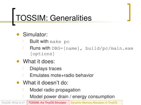 Ppt A Quick Note On Tinyos Powerpoint Presentation Free Download