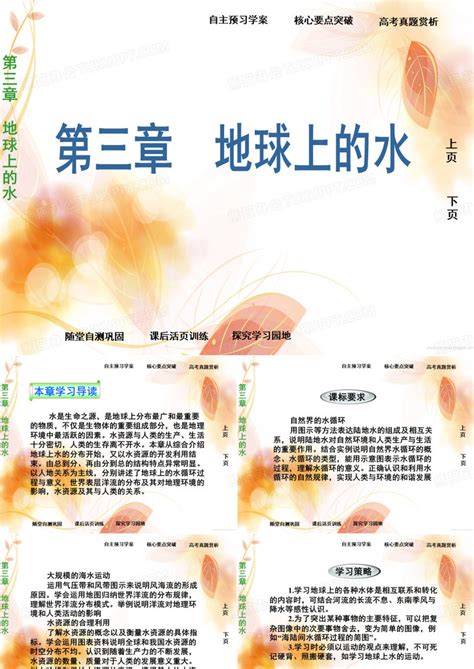 自然界水循环PPT模板下载 编号lwgydvkx 熊猫办公