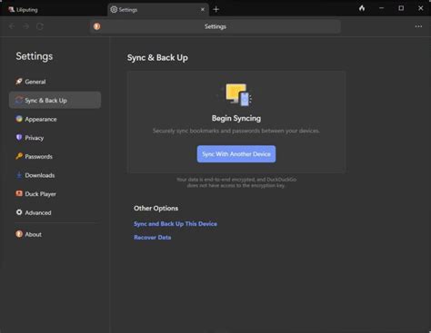 DuckDuckGo Browser Adds Private Password Bookmark Sync No Account Required Liliputing
