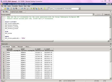 gis programming geospatial portfolio