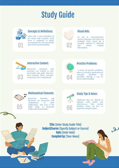 Study Guide Template For Google Docs Free Download On Docs Slides