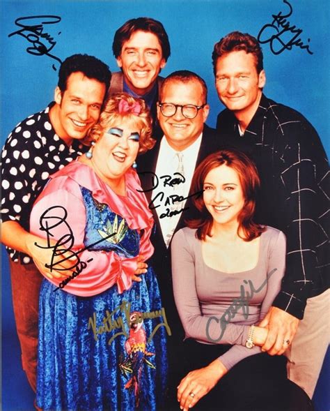 Drew Carey Show Cast Signed Photo X6 Ryan Stiles Christa Miller