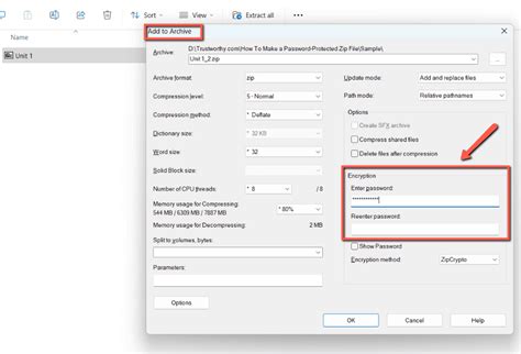 How To Make A Password Protected Zip File Trustworthy The Family Operating System