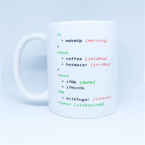 Code Coffee Computer Programmer Coffee Mug Free Uk Etsy