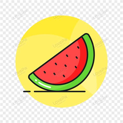 수박 슬라이스 Png 일러스트 무료 다운로드 Lovepik