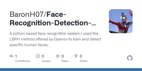 Github Baronh07face Recognition Detection Using Opencv A Python