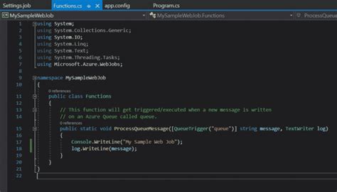 How To Deploy A Webjob In Microsoft Azure