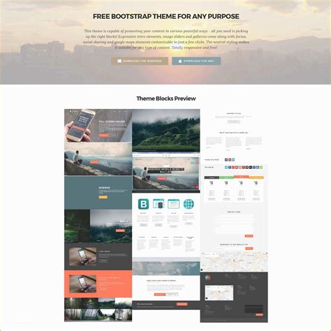 Html And Css Templates With Source Code Free Download Of Responsive Web Design Templates