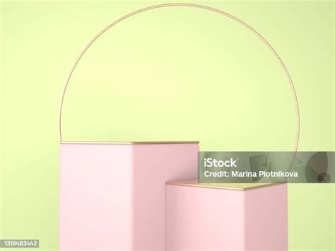 3d 추상적 배경 제품 디스플레이 3d 일러스트레이션을 위한 장면 형상 시상대형 모의 0명에 대한 스톡 사진 및 기타 이미지 0명 3차원 형태 개념 Istock