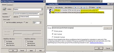Script For Mapping Network Drive Except One Server Windows