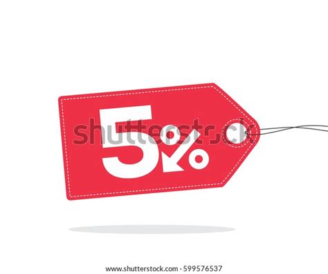 Red Price Tag Label Text Stock Vector Royalty Free Shutterstock