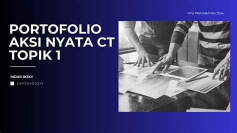 Portofolio Konsep Computational Thinking Ppg Prajabatan Gelombang Ii 2024