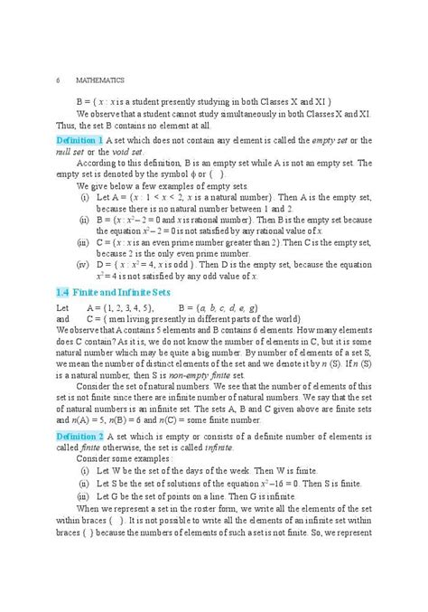 Ncert Book Class 11 Maths Chapter 1 Sets Pdf Aglasem