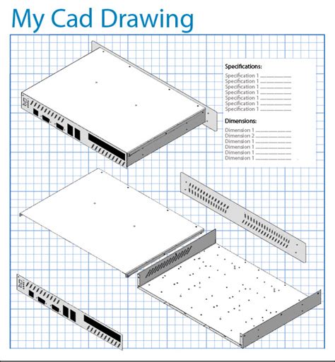 Custom Enclosures Send Us Your CAD Drawing