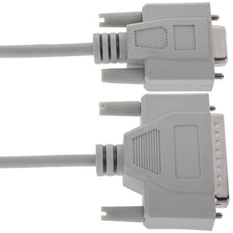 Serial Cable For POS Compatible With EPSON DB25 Male To DB9 Female 1 8m Cablematic