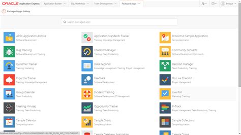 Oracle Apex Packaged Applications Oracle Apex En Español