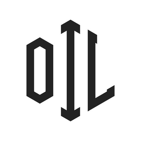 Premium Vector Oil Logo Design Initial Letter Oil Monogram Logo Using