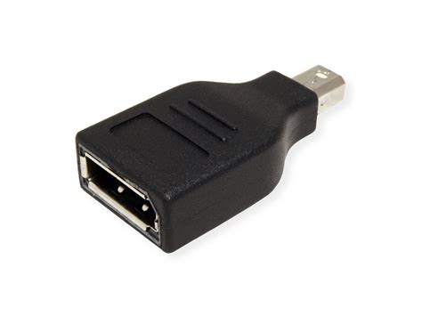 Value Displayport Adapter Mini Dp M Dp F Secomp International Ag