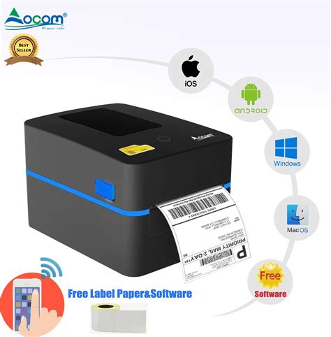 Ocom Brand Desktop Label Printer Wash Making Logo Printer Machine Pos