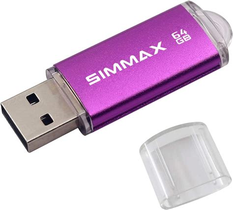 Amazon Com SIMMAX Memory Stick GB USB Flash Drives Thumb Drive Pen Drive GB Purple