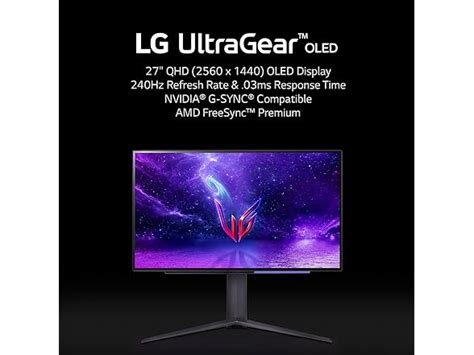 Lg Ultragear Oled Qhd Gaming Monitor